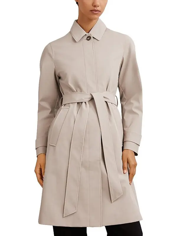 REISS Logan Overcoat - Neutral