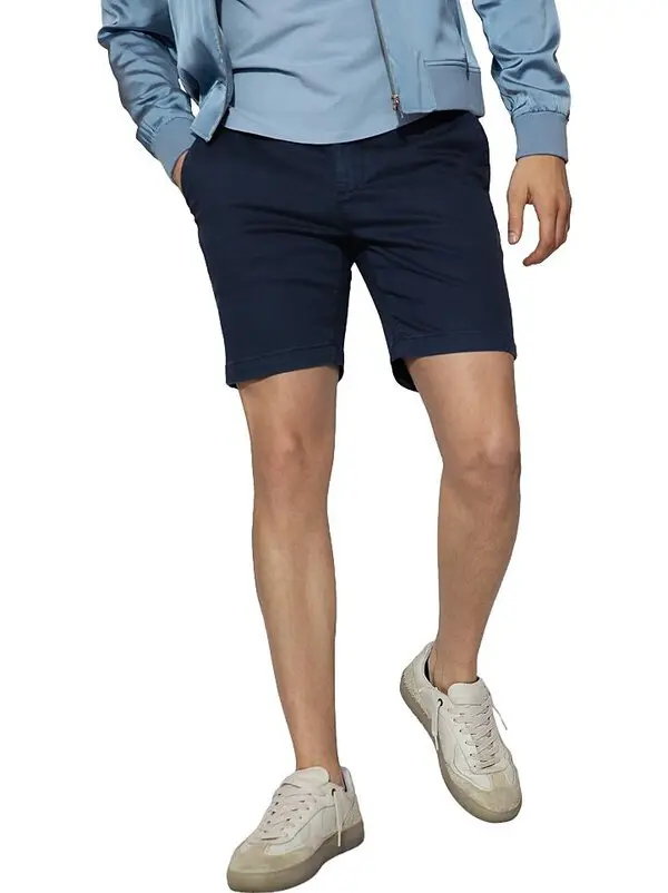 Monfrère Slim Fit Shorts - Navy