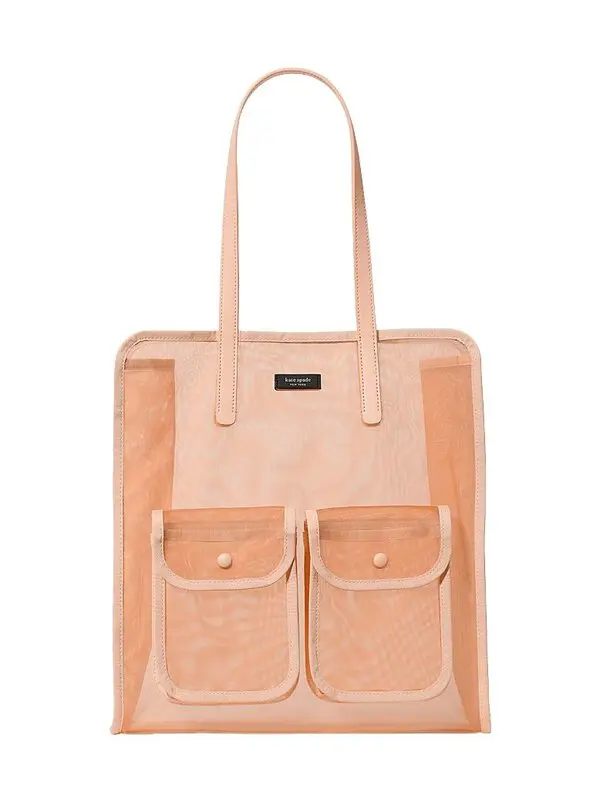 Kate Spade New York Breezy Mesh Tote - Light Canteloupe