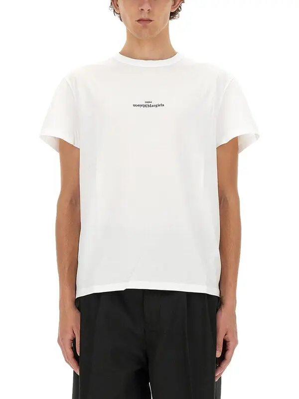 MAISON MARGIELA T-shirt In Cotone - White