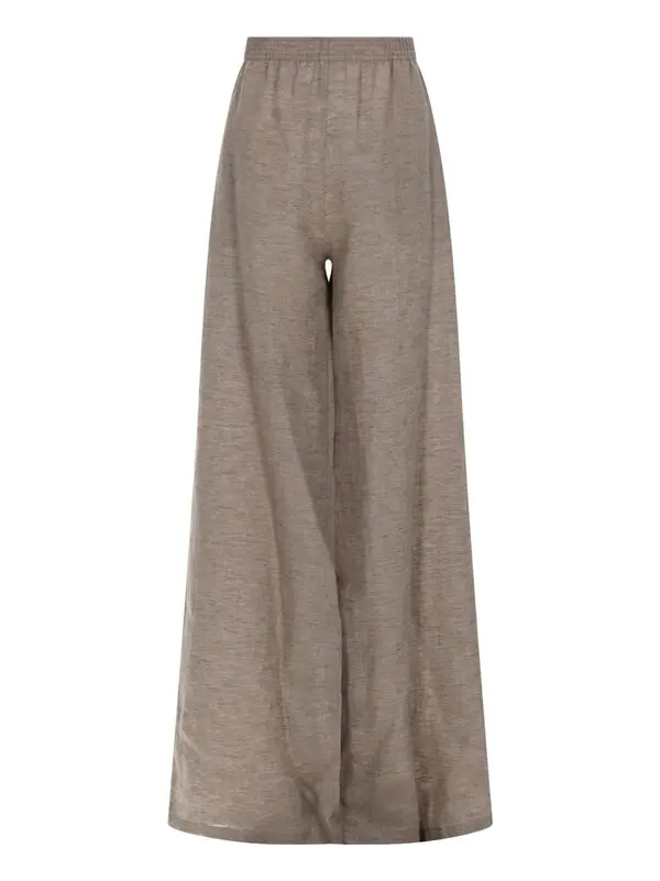 Fabiana Filippi Amelia Wide-leg Trousers - Grey
