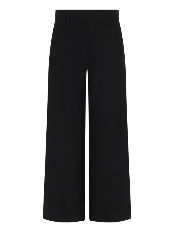 Max Mara Abisso Sartorial Trousers - Black
