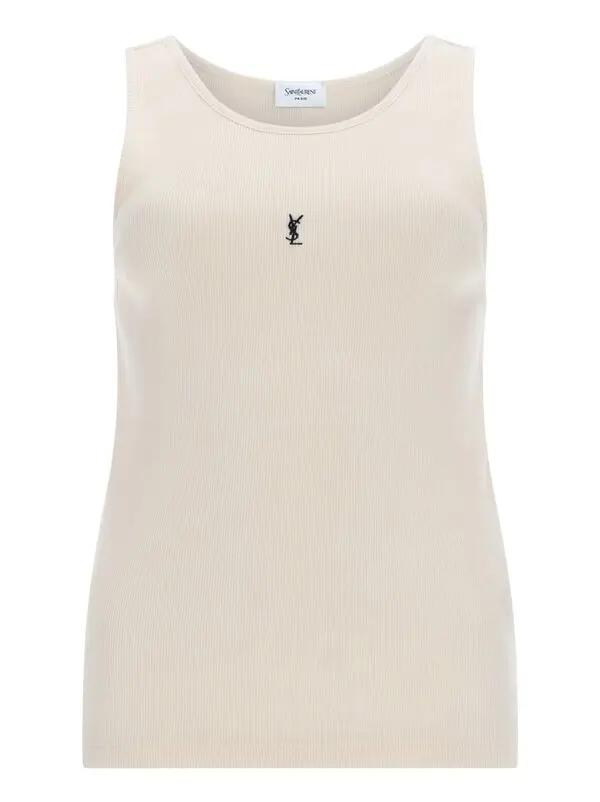 Saint Laurent Canotta "cassandre - Ivory