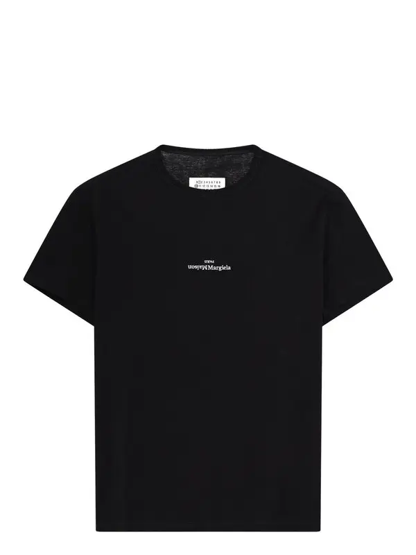 MAISON MARGIELA T-shirt In Cotone - Black