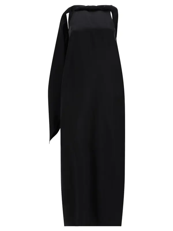 Loulou De Saison Susan Midi Dress - Black