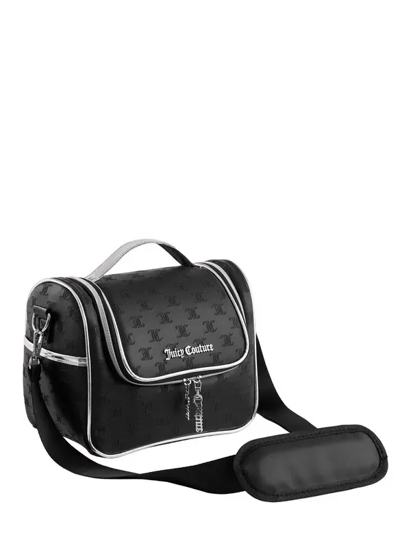 Juicy Couture Lunch Cooler Bag - Black Embossed Logo