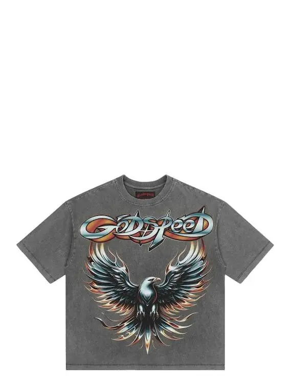 GODSPEED Eagle Eye T-shirt - Grey Wash