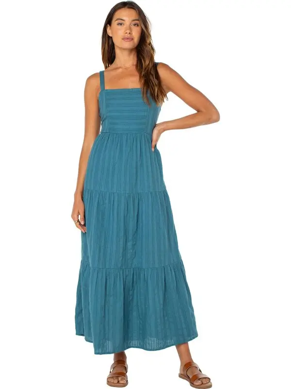 Roxy Clearwater Maxi Dress - Dragonfly Solid