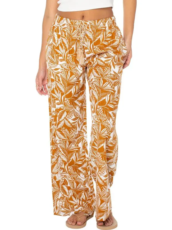 Roxy Hana Pant - Cathay Spice Escapade Palms