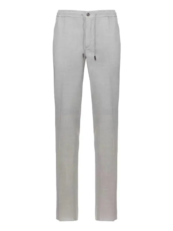 Incotex Straight Leg Trousers - Grey