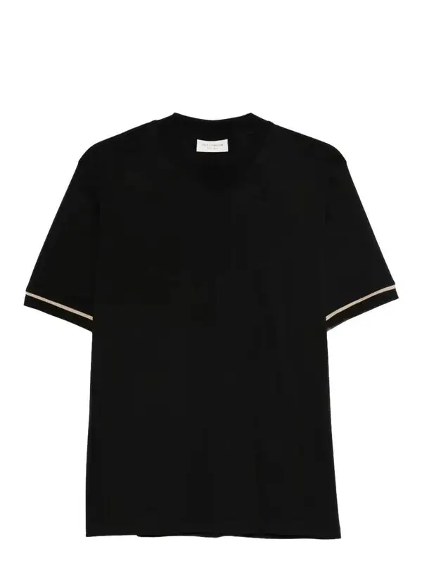 YES LONDON Crew-neck T-shirt - Black
