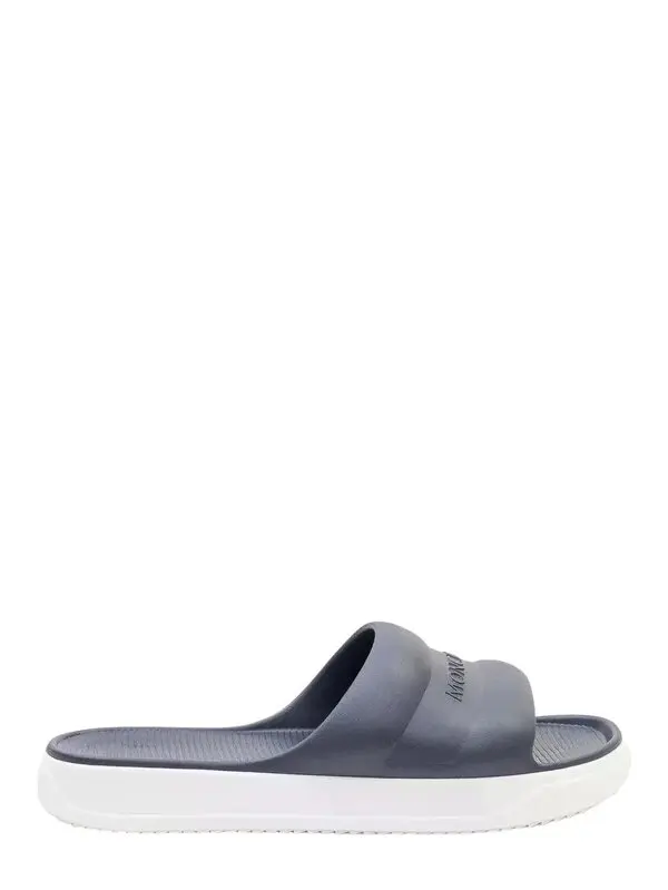 Moncler Padded Slides - Blue