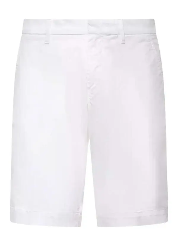 FAY Buttoned Shorts - White