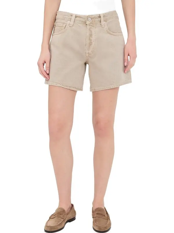 Citizens Of Humanity Billie Relaxed Denim Shorts - Burnished Quartz