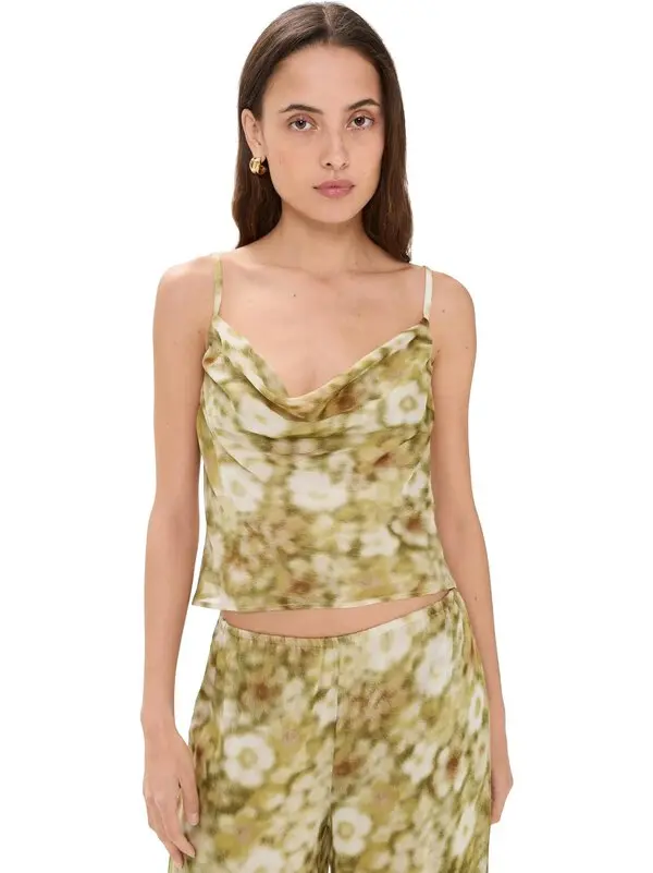 MADISON THE LABEL Solange Top - Citrus Bloom