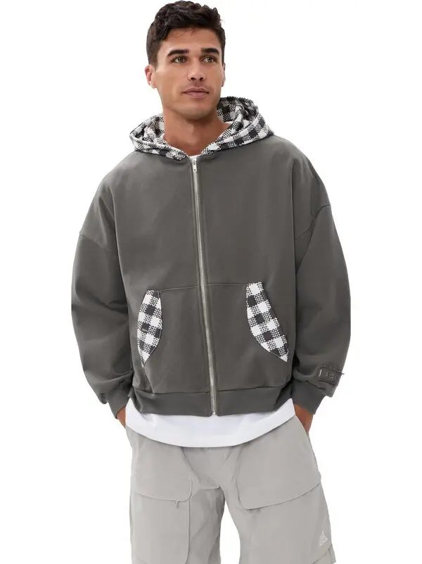 ADVISRY Shepards Zip Hoodie - Grey