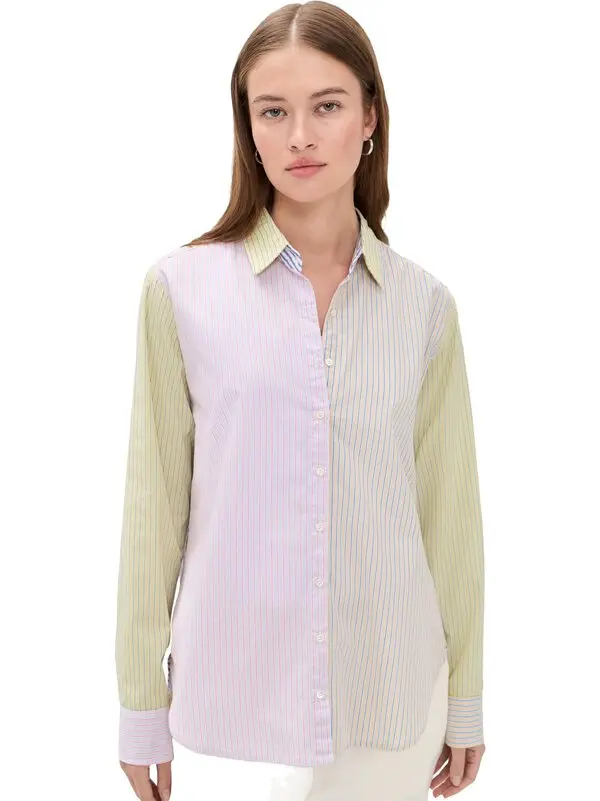 Xirena Beau Striped Shirt - Mixed Stripe