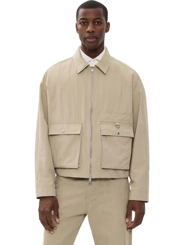 Maison Kitsuné Zipped Jacket - Tea Leaf