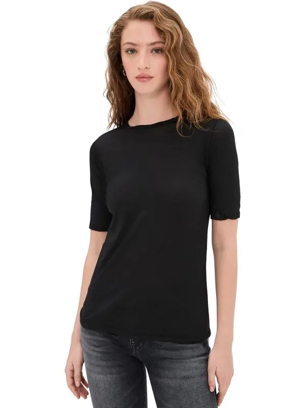 ALL THREE Victoria Tee - Black