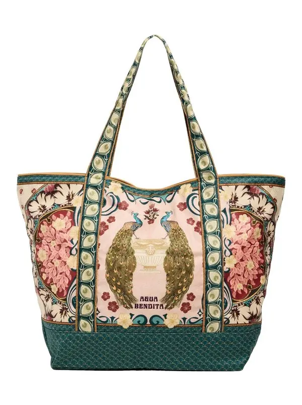 Agua Bendita Ace Plume Tote Bag - Multi