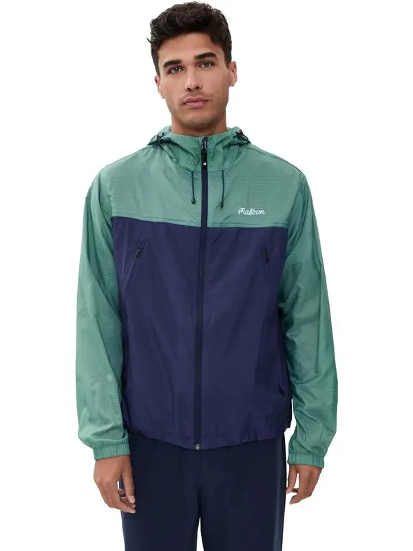 MALBON Caribe Jacket - Marine Green/midnight