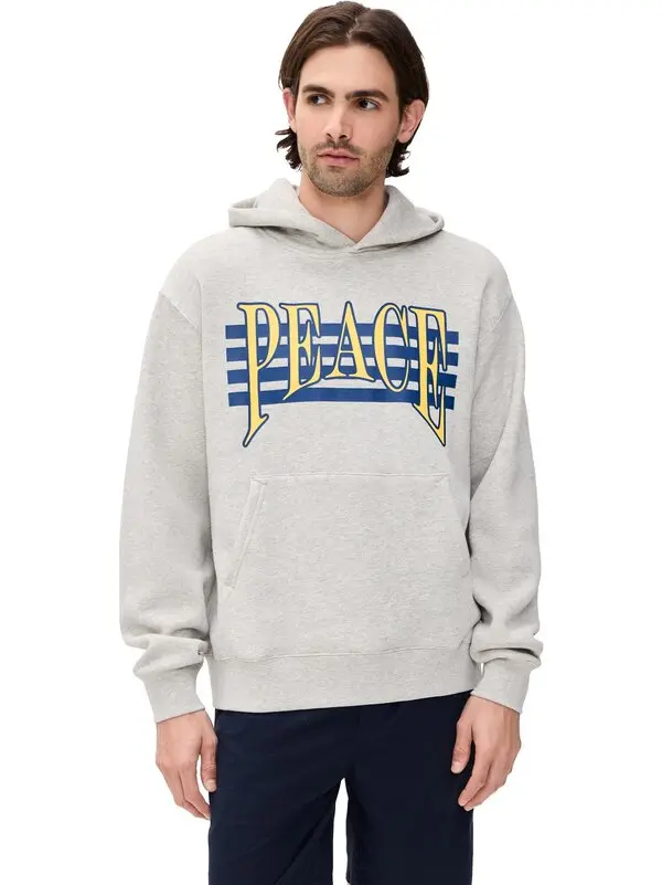 MUSEUM OF PEACE & QUIET Seventies Hoodie - Ash