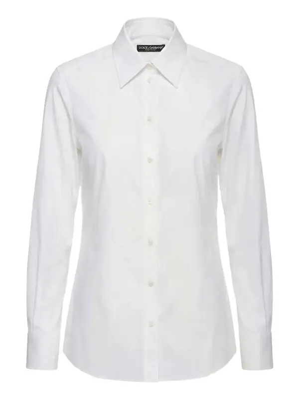 Dolce & Gabbana Long-sleeved Shirt - White