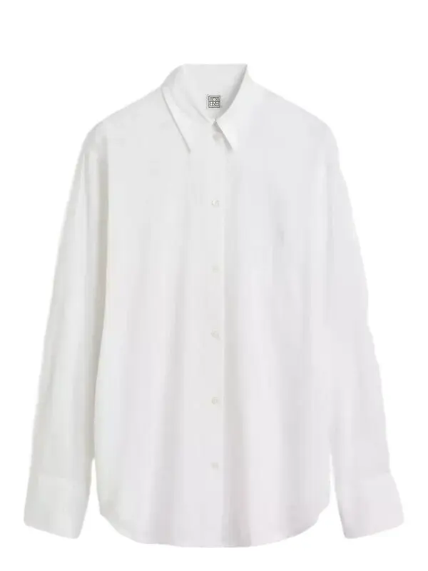 TOTEME Classic Buttoned Shirt - White