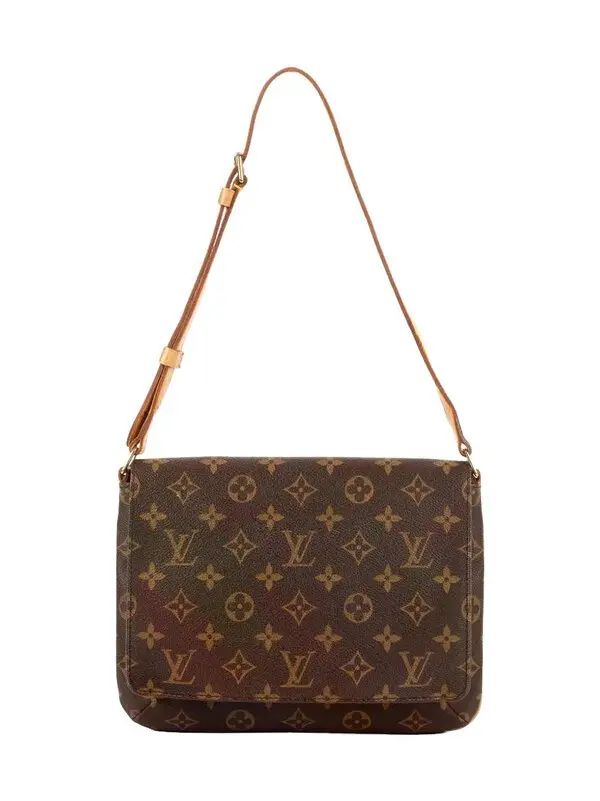 LOUIS VUITTON Musette Tango Shoulder Bag - Brown