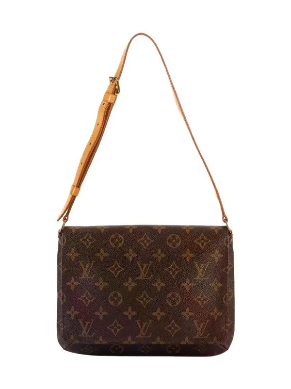 LOUIS VUITTON Musette Tango Shoulder Bag - Brown