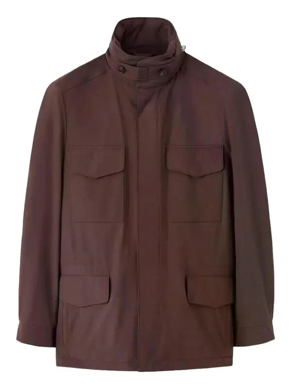 Loro Piana Buttoned Pocket Jacket - Brown