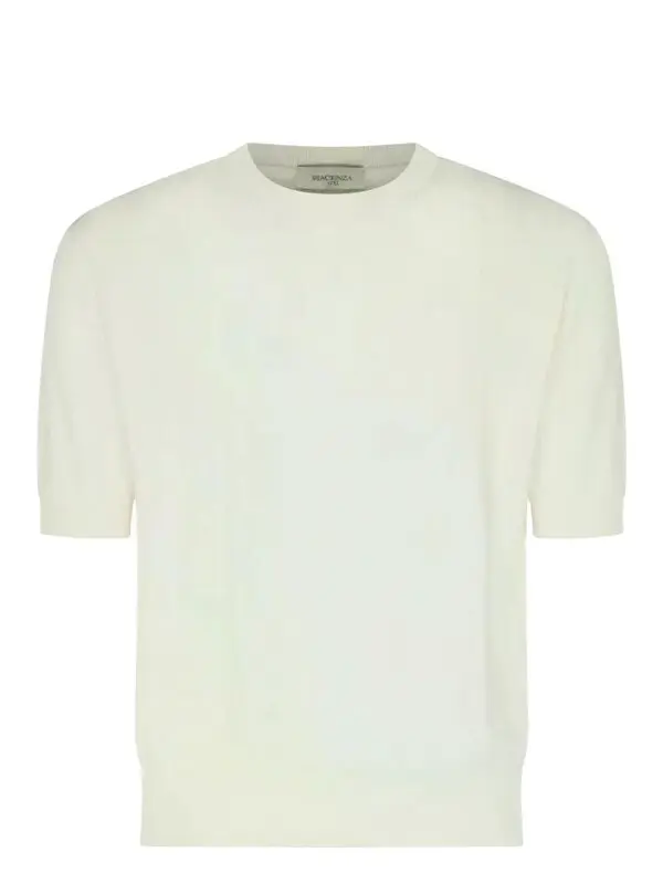 PIACENZA CASHMERE 1733 Short-sleeve T-shirt - Neutrals