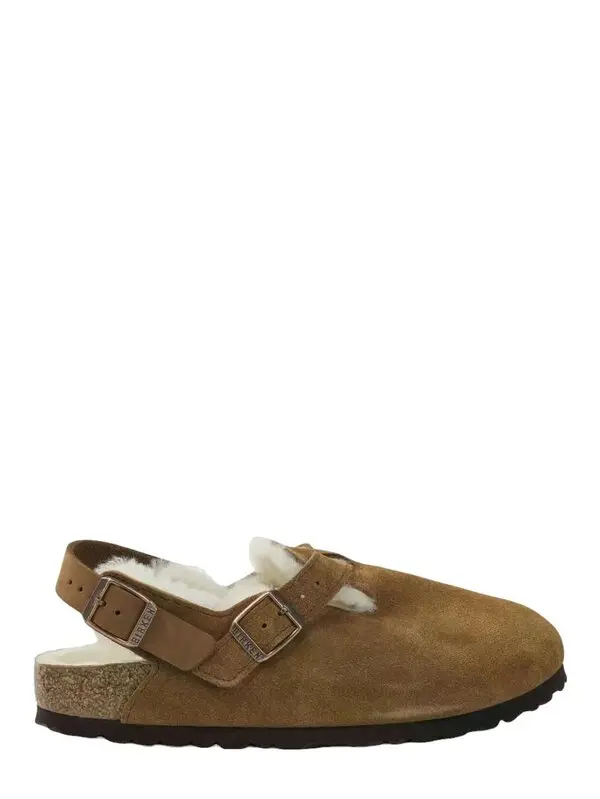 BIRKENSTOCK Tokyo Buckle Mules - Brown