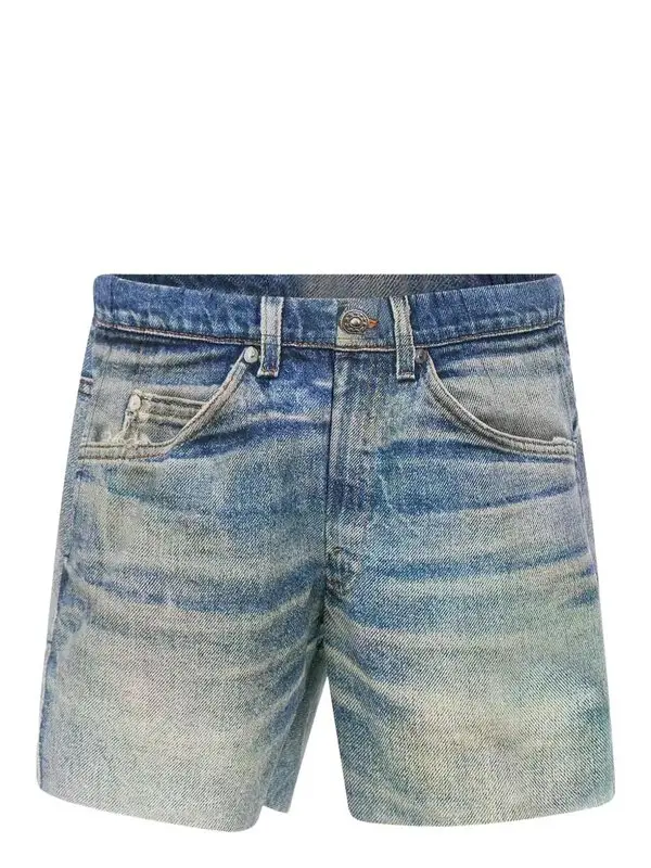 Satisfy Pocket Denim Shorts - Blue