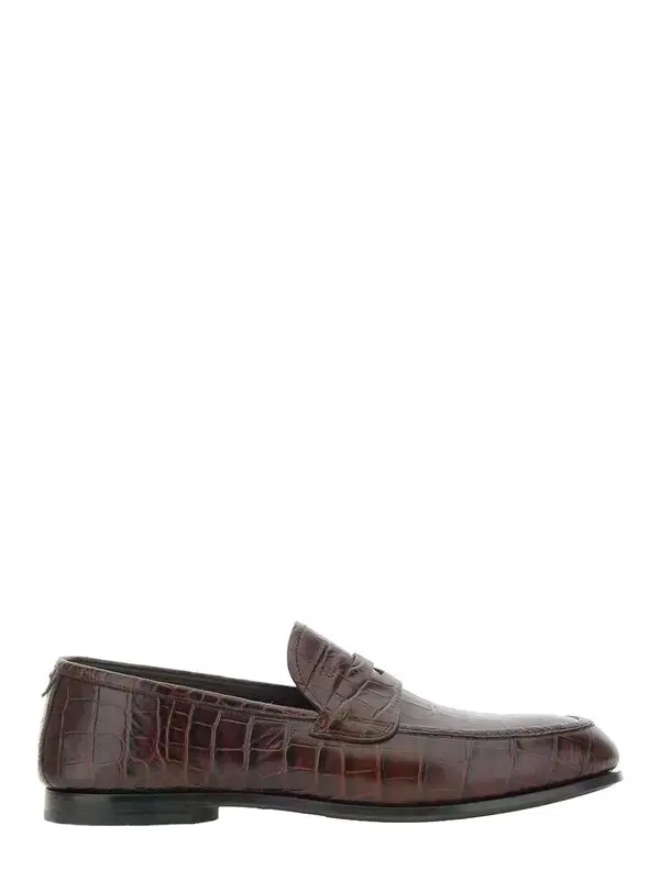 FABI Glove Loafers - Brown
