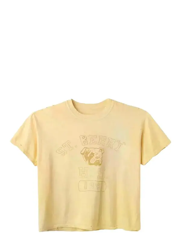 GV GALLERY Berry Graphic T-shirt - Yellow