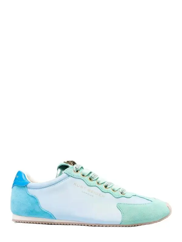 Kurt Geiger Islington Panelled Sneakers - Blue