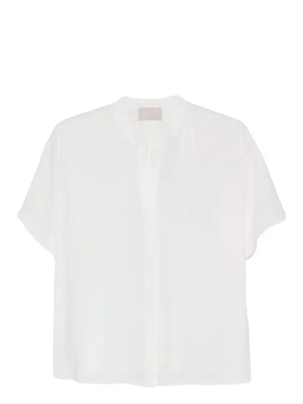 Hemisphere Short-sleeve Top - White
