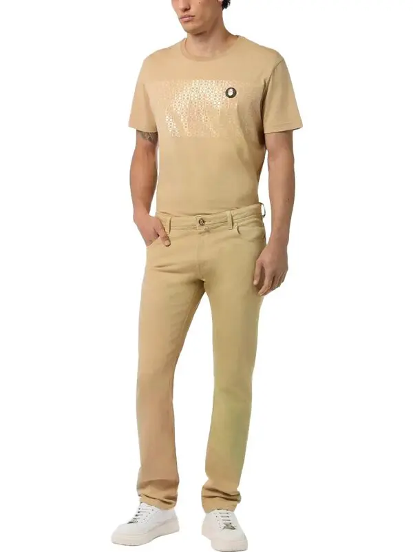 BILLIONAIRE Straight Cut Jeans - Neutrals