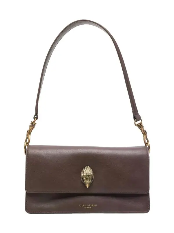 Kurt Geiger Leather Shoulder Bag - Brown