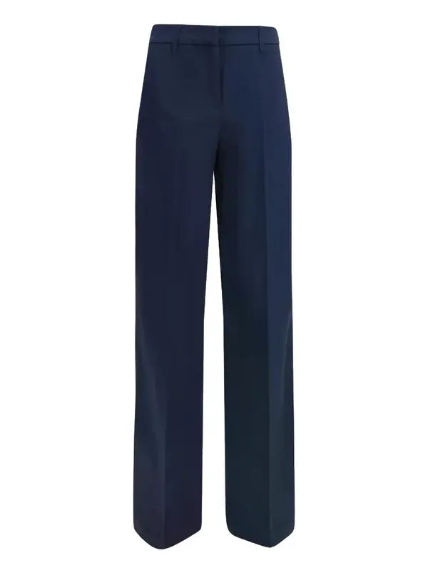 True Royal Niki Button Trousers - Blue