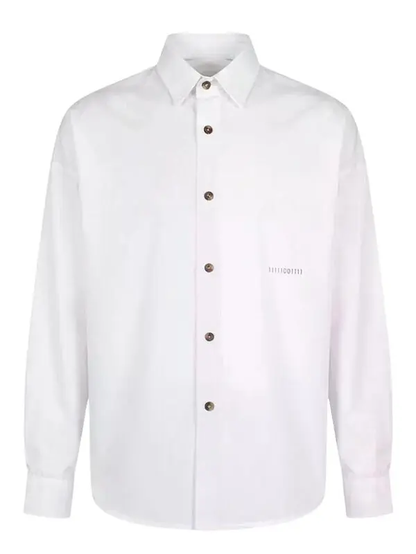 SOCIETE ANONYME Buttoned Oversized Shirt - White