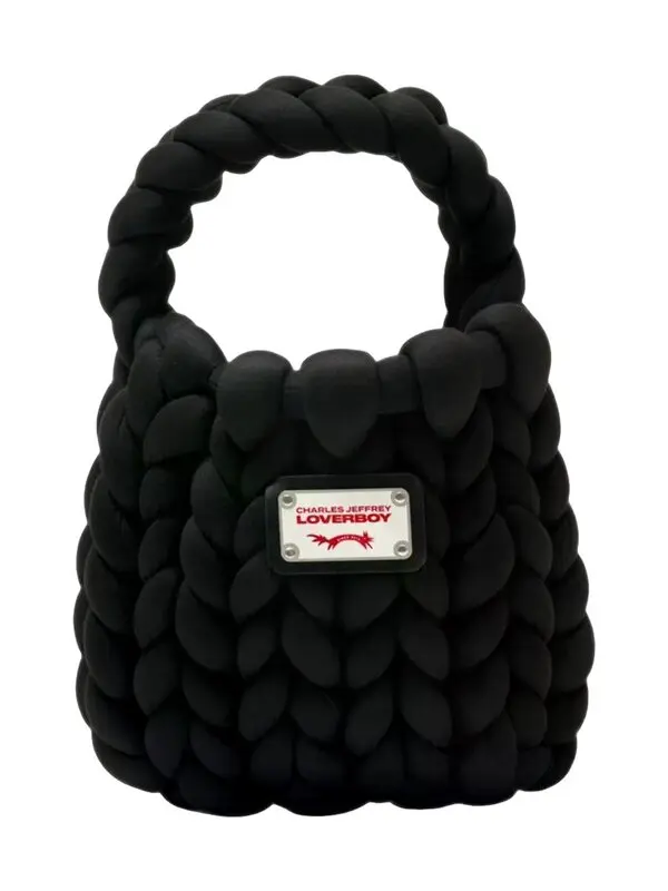 CHARLES JEFFREY Mini Marshmallow Bag - Black