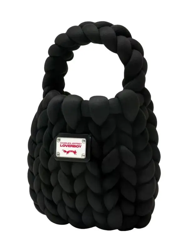 CHARLES JEFFREY Mini Marshmallow Bag - Black