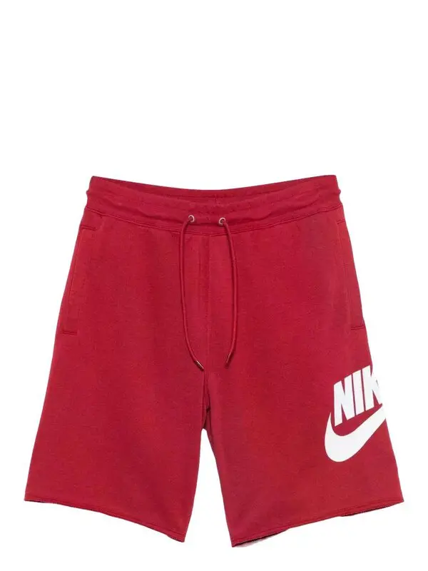 Nike Logo Shorts - Red