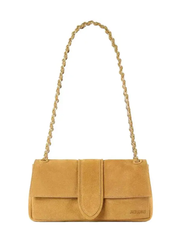 Jacquemus Bambino Leather Shoulder Bag - Neutrals