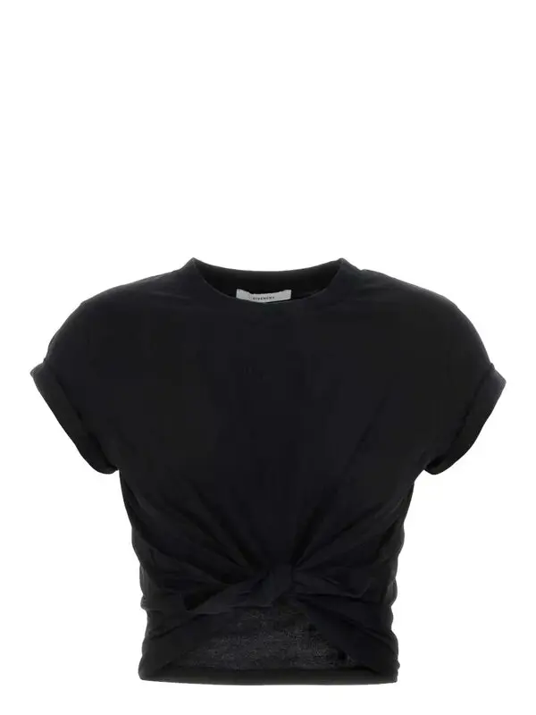 Givenchy T-shirt With Bow Detail - Black