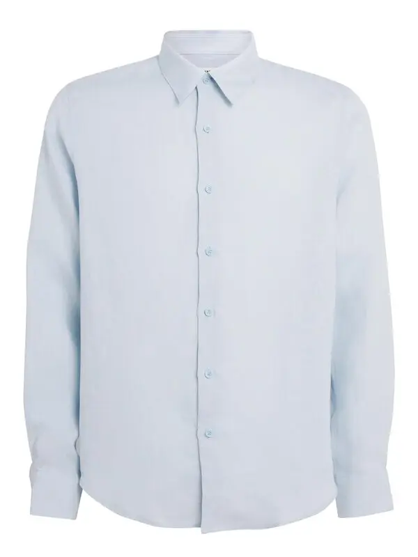 Sandro Linen Shirt - Blue