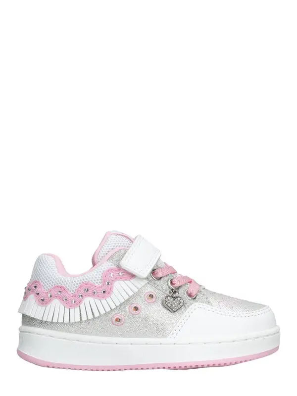 LELLI KELLY Glitter Frangetta Sneakers - Silver