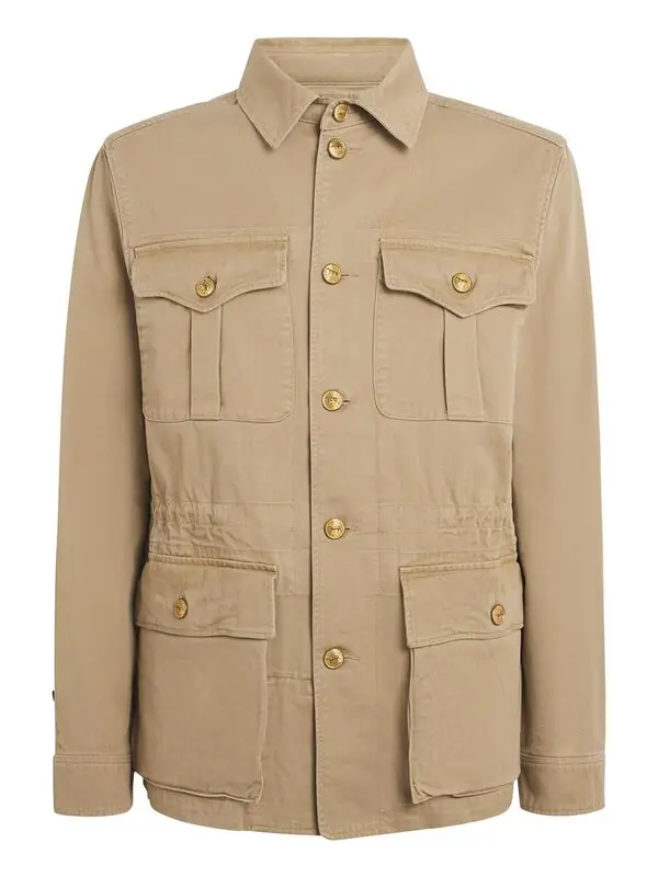Polo Ralph Lauren Cotton Crestwood Utility Jacket - Brown